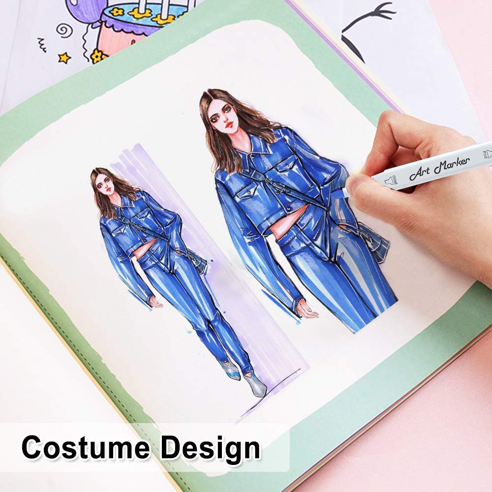 Rotuladores artísticos Lineon de 172 colores a base de...B083HY58Q1 ...