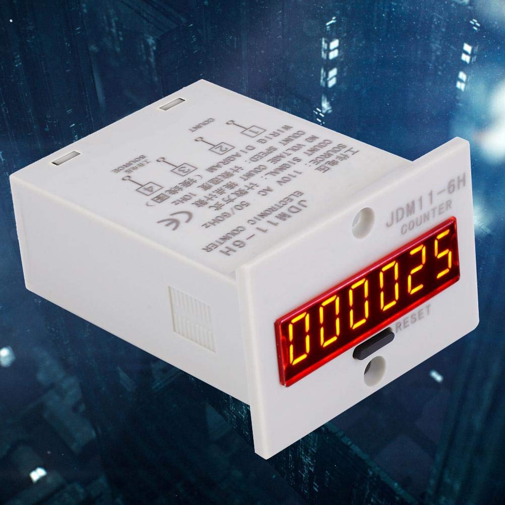 6-Digit LED Digital Counter with Relay and AC/DC 110V Voltage in Nepal at NPR 2532, Rating: 5