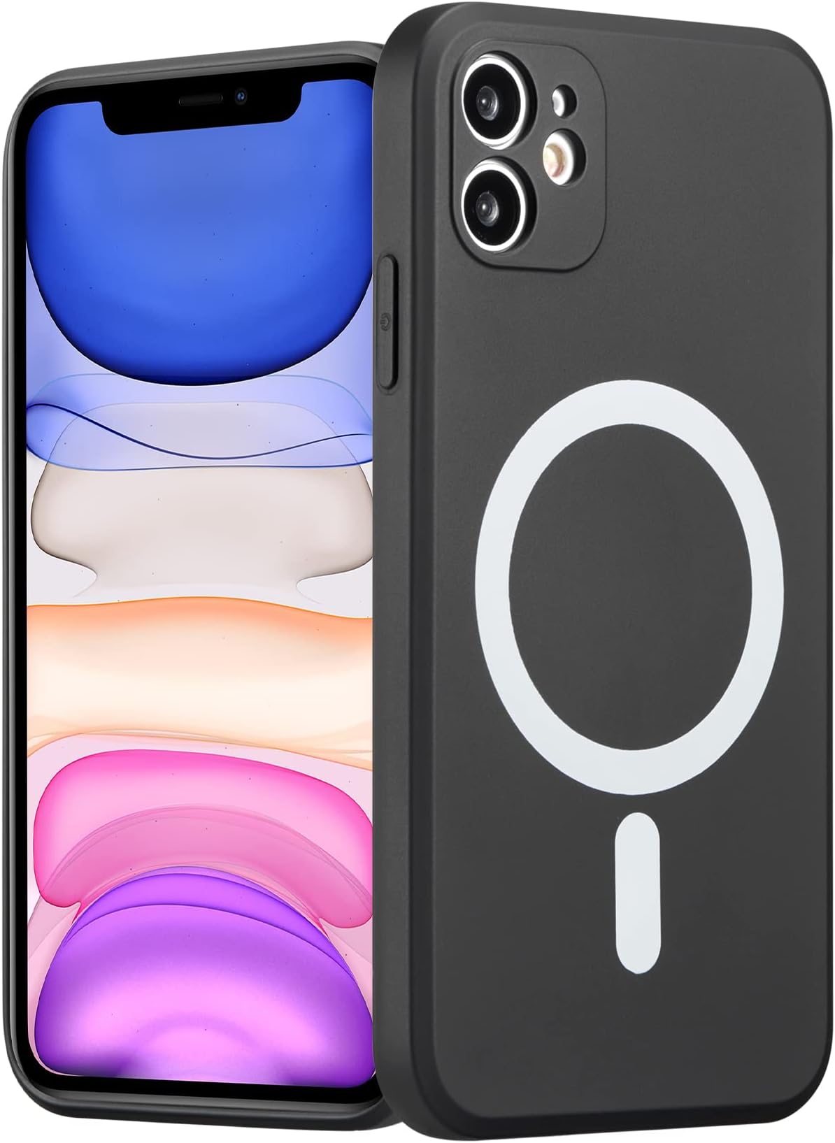 ZCDAYE Magnetic Case for iPhone 11, iPhone 11 (6.1 inches) Silicone ...