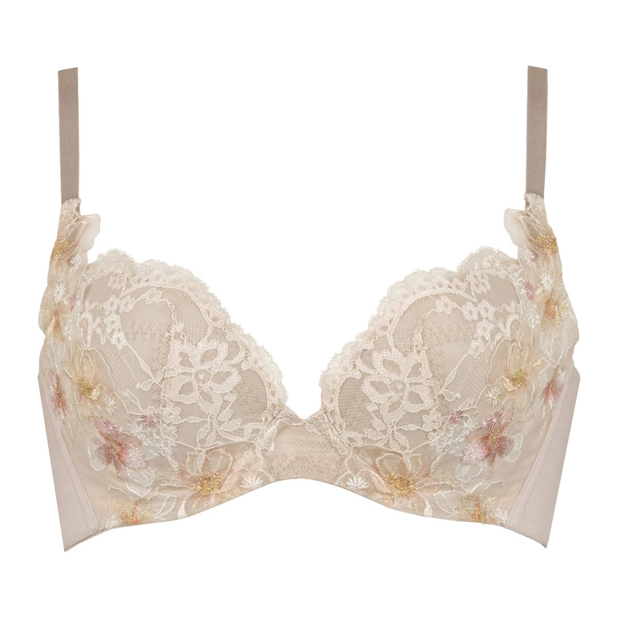 Amazon | [ワコール] ハグするブラ BRB498 ブラジャー DEF 単品(BE-ベージュ、F75) | ブラジャー 通販