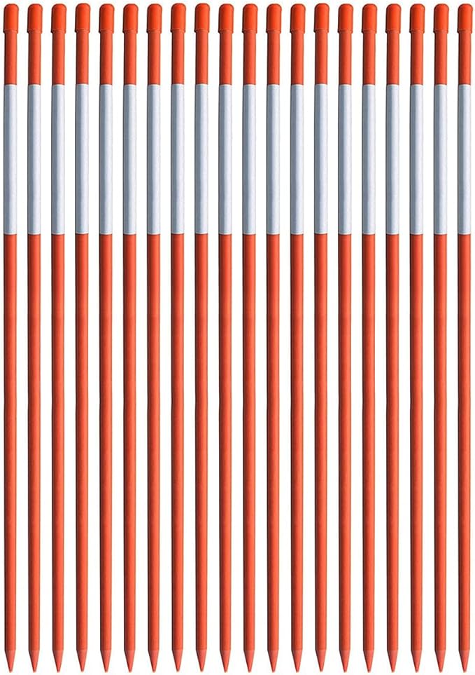 Amazon.com : 20Pcs 5/16" Driveway Marker Reflective Driveway Poles ...