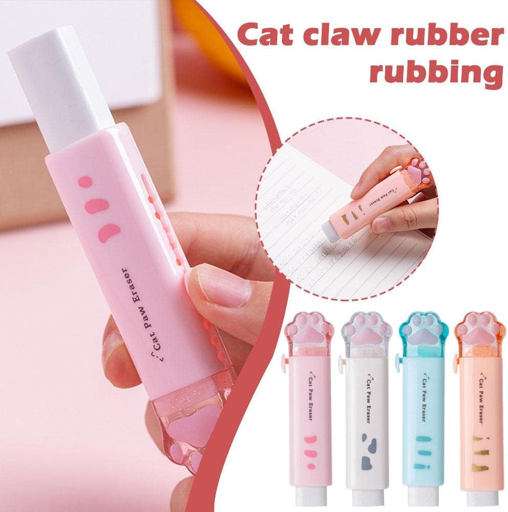 PLGEBR Push and Pull Claw Cute Eraser Wipe Clean No Mark Niños ...