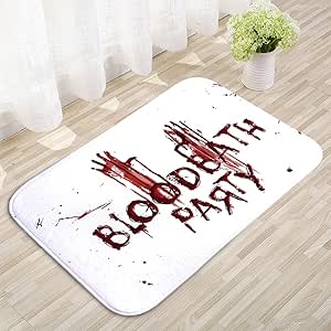 Amazon.com: KIDENEI Halloween Bath Mat Footprint, 24"x16" Bath Mat ...