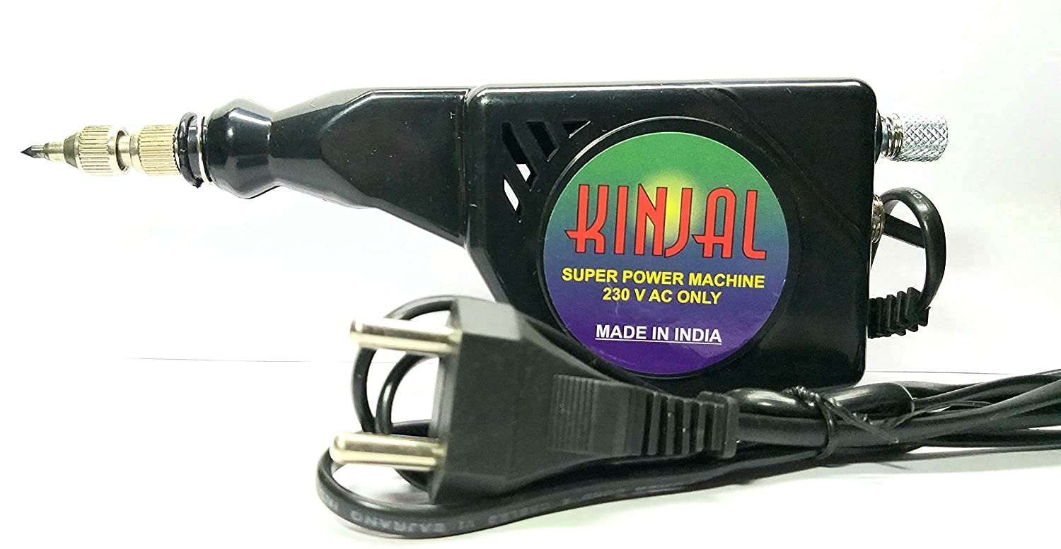 Handy Electric Engraving Machine with Carbide Point Engraver Useful to ...