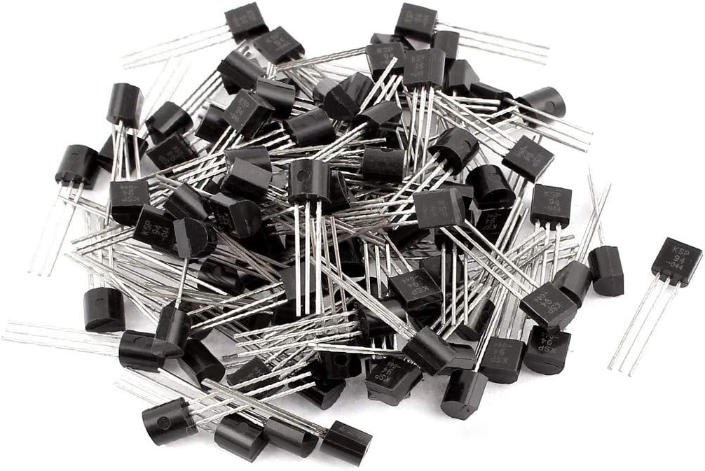 Amazon.co.jp: New Lon0167 KSP94-500V -0.3A半導体NPNパワーDIPトランジスタ100個(KSP94 ...