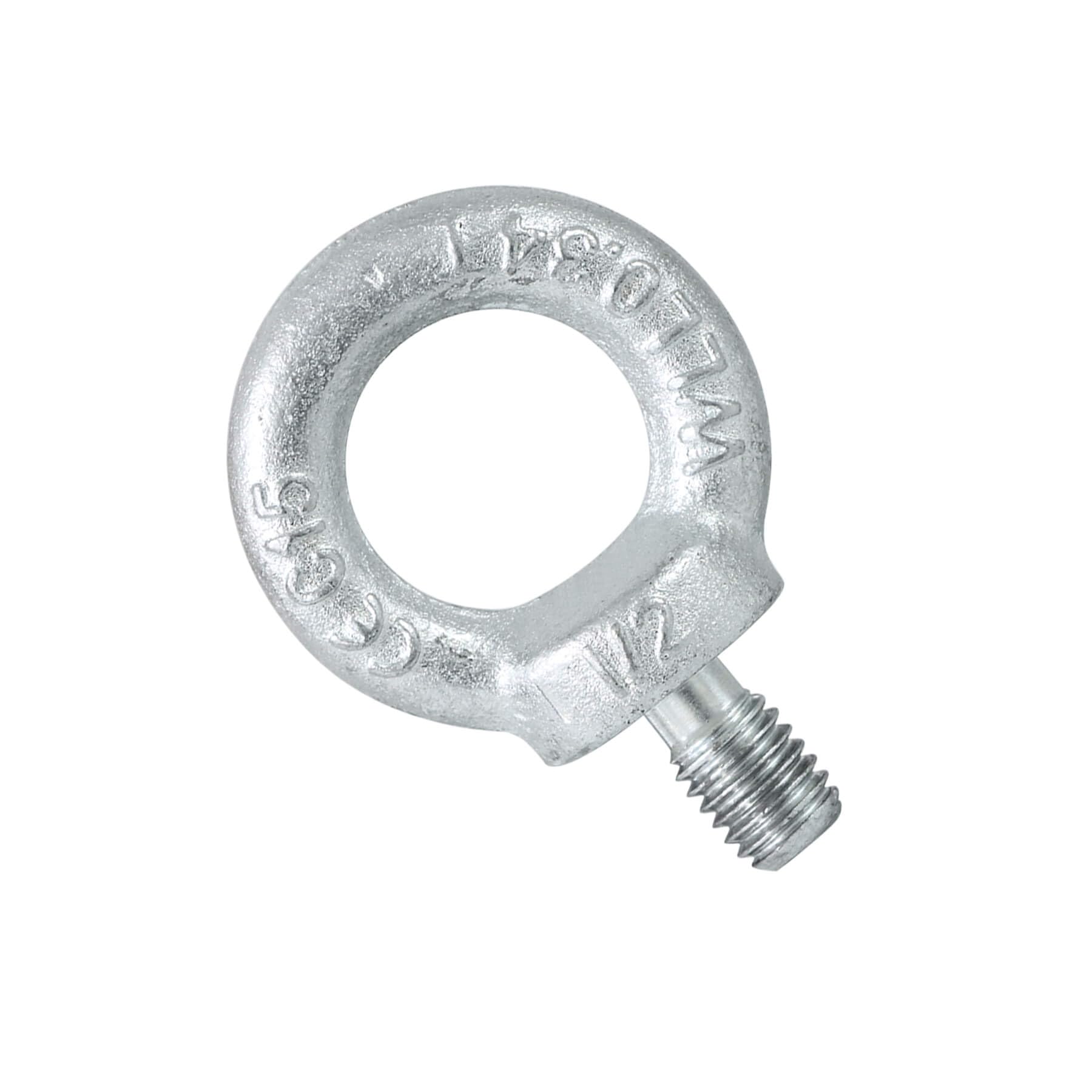 Snapklik.com : 1/2"-13 Lifting Eye Bolts, Drop Forged C15 Galvanized ...