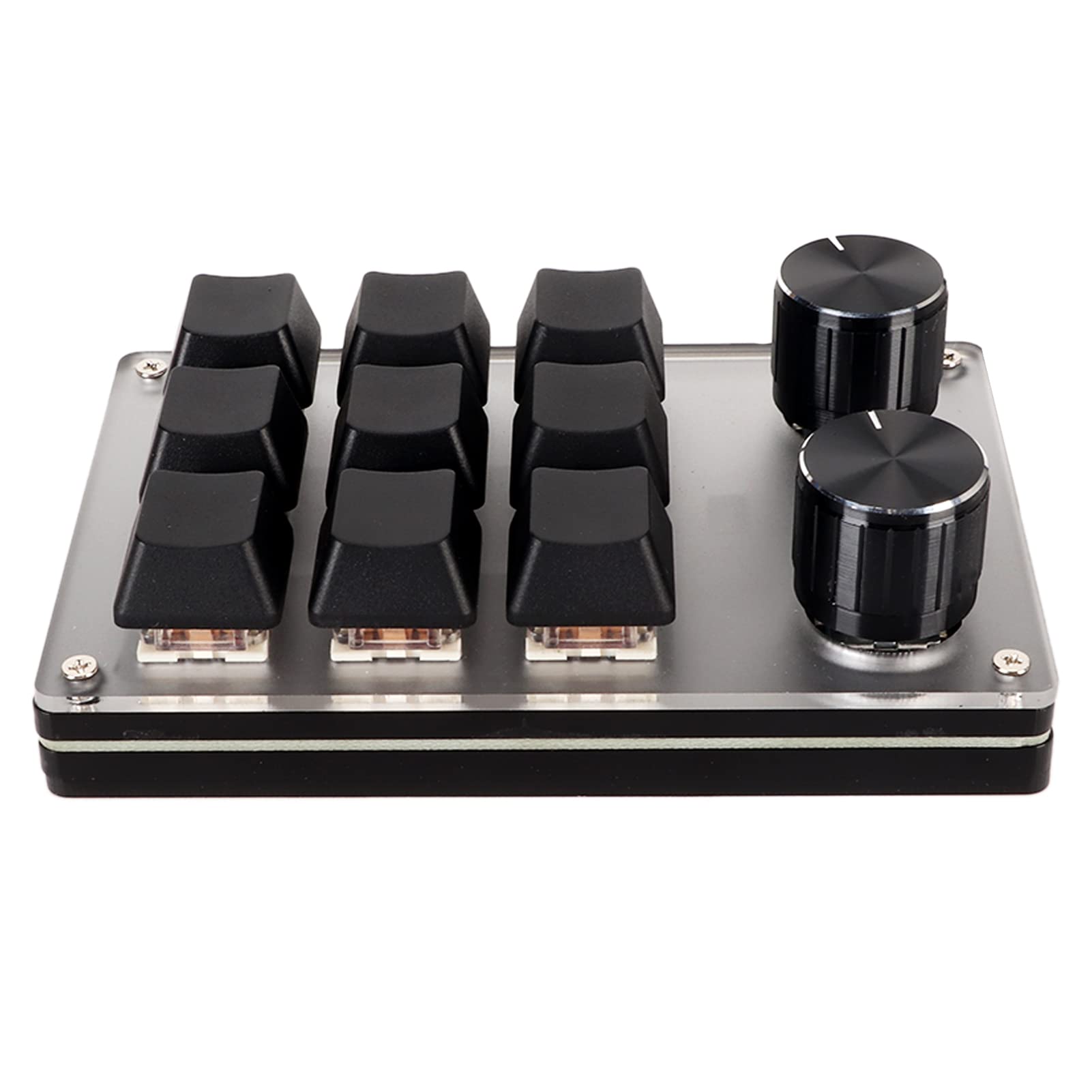 Amazon.com: Vikye Mini Mechanical Keyboard,Gaming Keypad with Knob ...