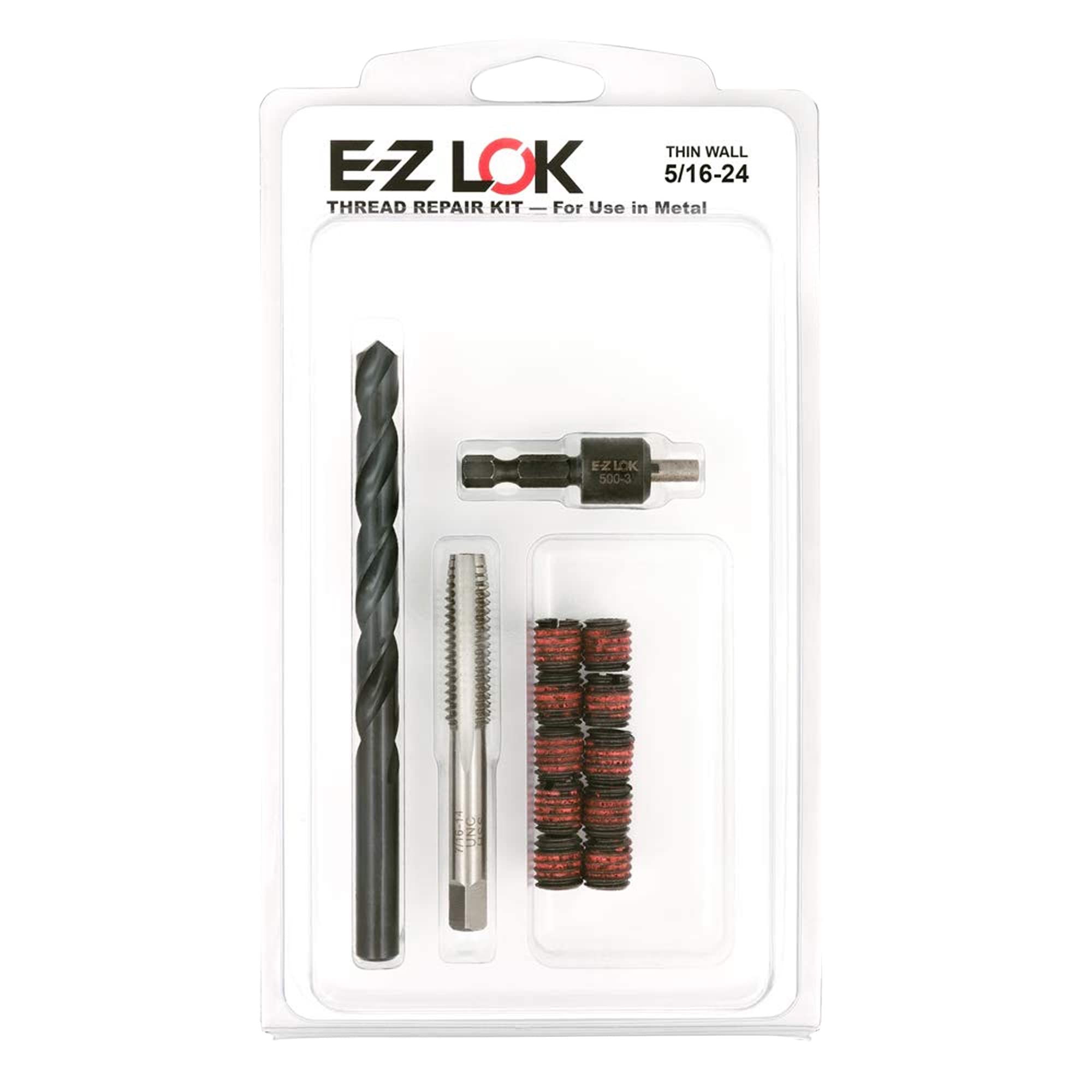 Snapklik.com : EZ-310-524 Thread Repair Kit For Metal Carbon Steel ...