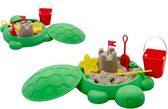 Amazon.com: Desktop Turtle Sandbox with Sand and Mini Tools | Zen ...