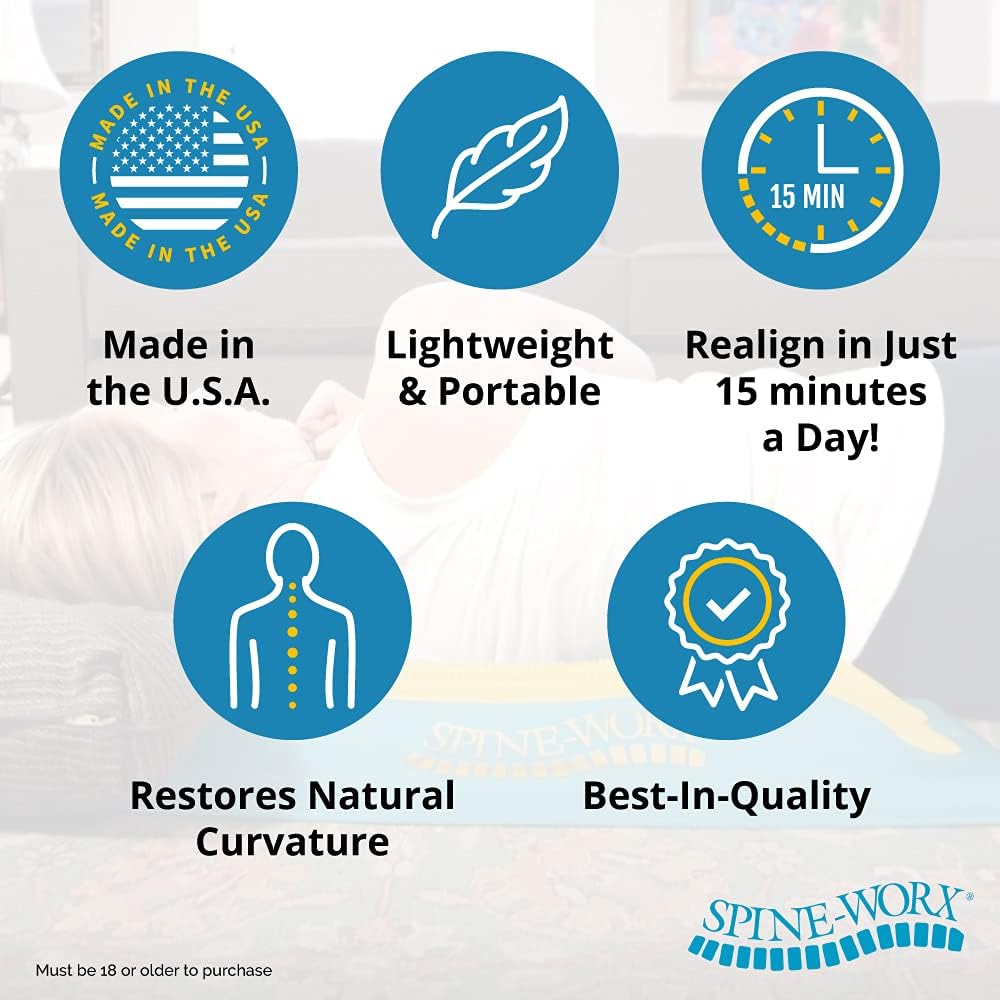 Buy Spine-Worx Back Realignment Device – Thoracic and Lumbar Relief ...