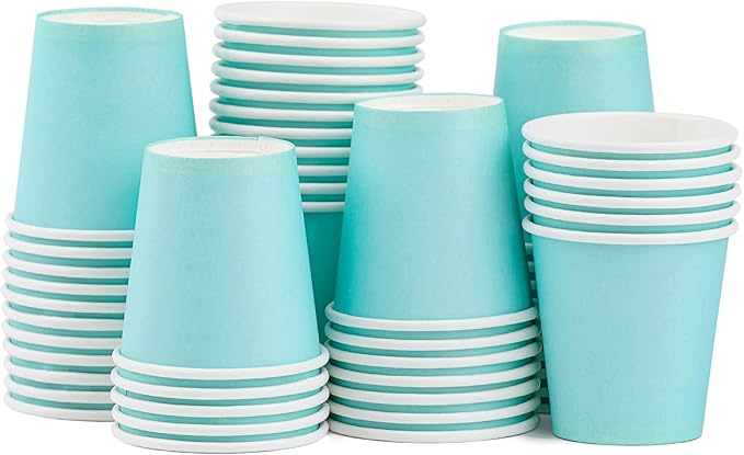 Amazon.com: 50 Pack 3 oz Paper Cups, Bathroom Cups Disposable,Moushwash ...