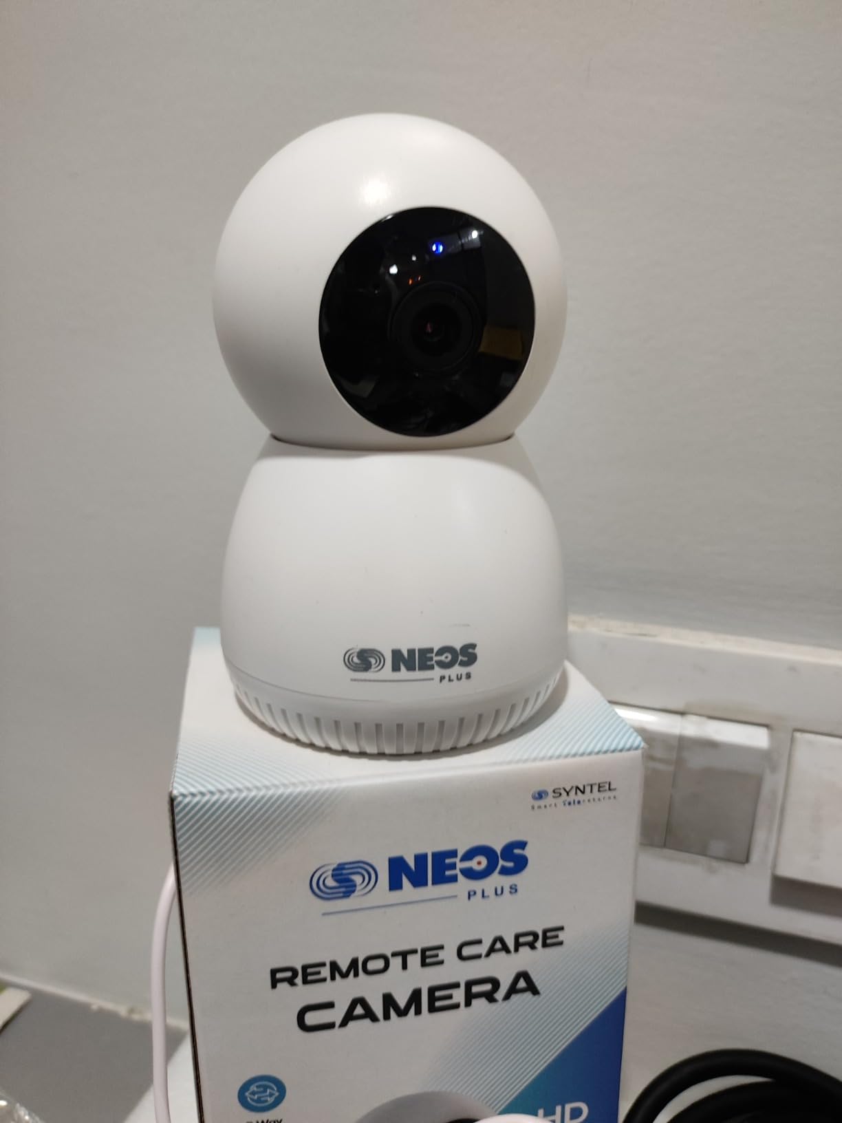 Buy S NEOS Remote Care Camera | 3MP Smart Security | Wi-Fi Camera | 2 ...