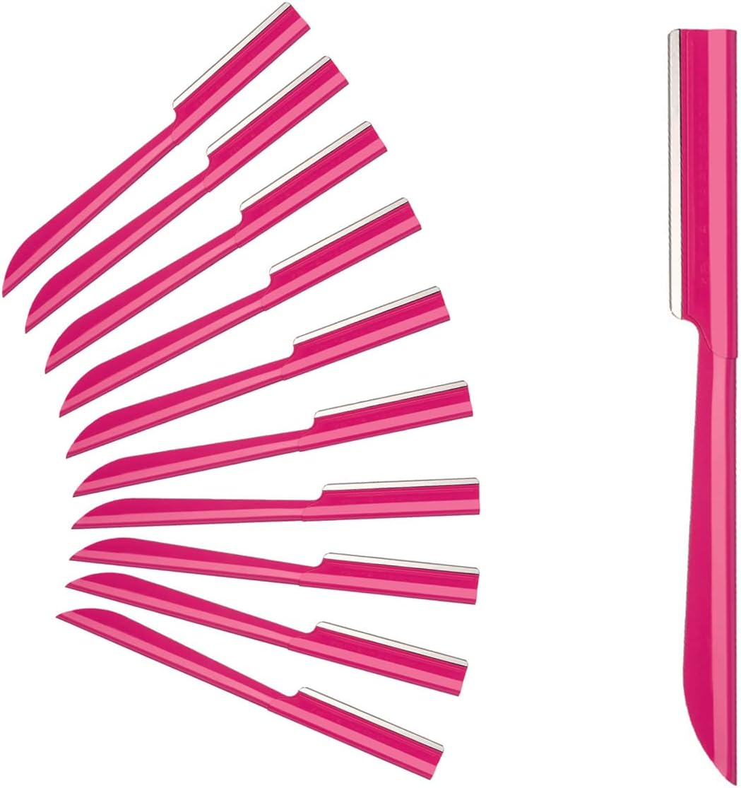 Amazon.com: 10 Pieces Eyebrow Razor for Women Facial Shaver Razor Brow ...
