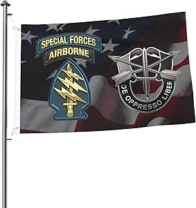 Amazon.com: Us Army Special Forces Flag Double Side Outdoor 2x3 Ft ...