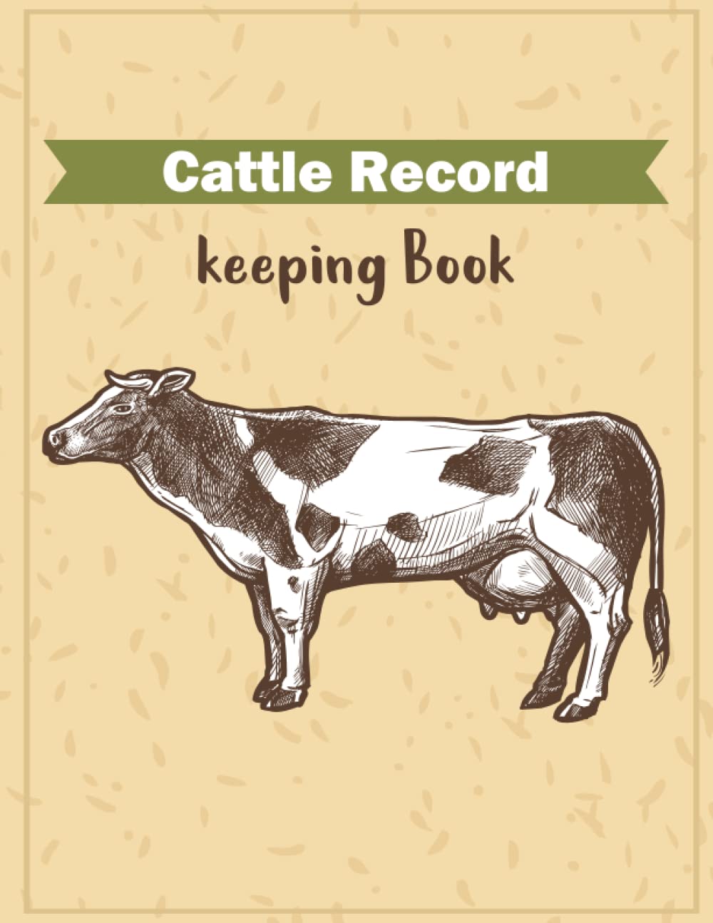 Buy Cattle Record Keeping Book: Cattle Book Keeping, Cattle Record Book ...