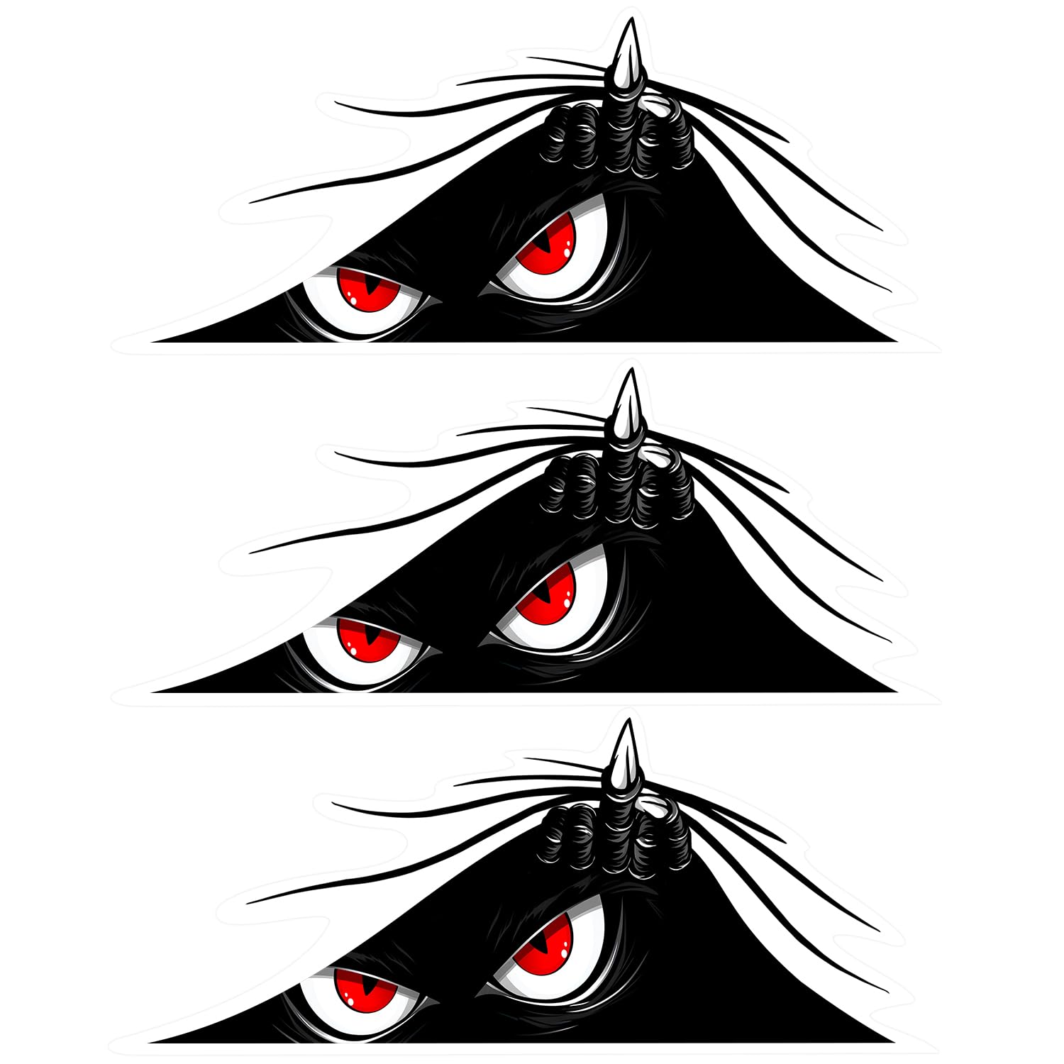 Amazon.com - Bumper Stickers for Cars - Peel & Stick Waterproof Vinyl ...