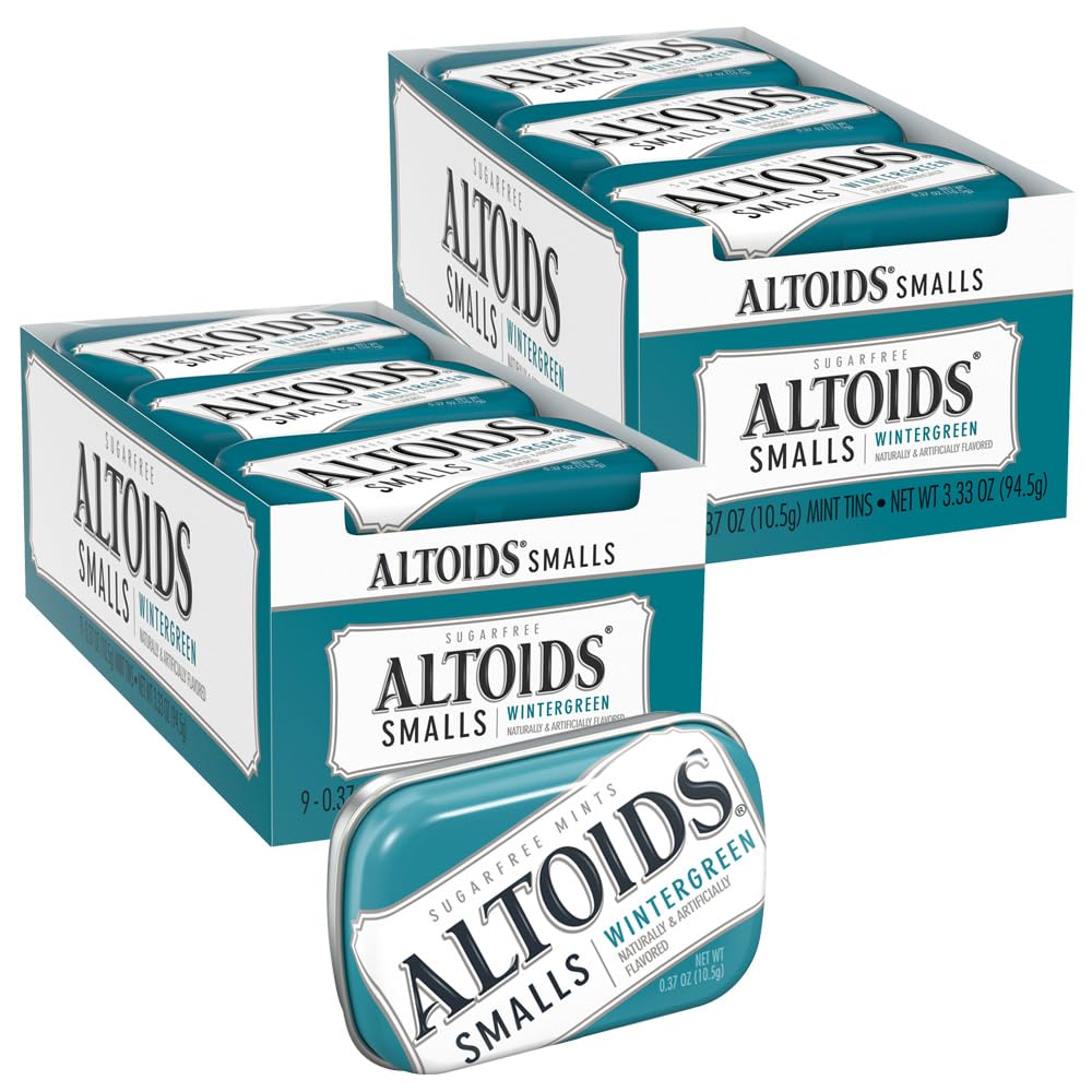 Amazon.com : Altoids Smalls Wintergreen Mints, 0.37 Ounce Each (18 Pack ...