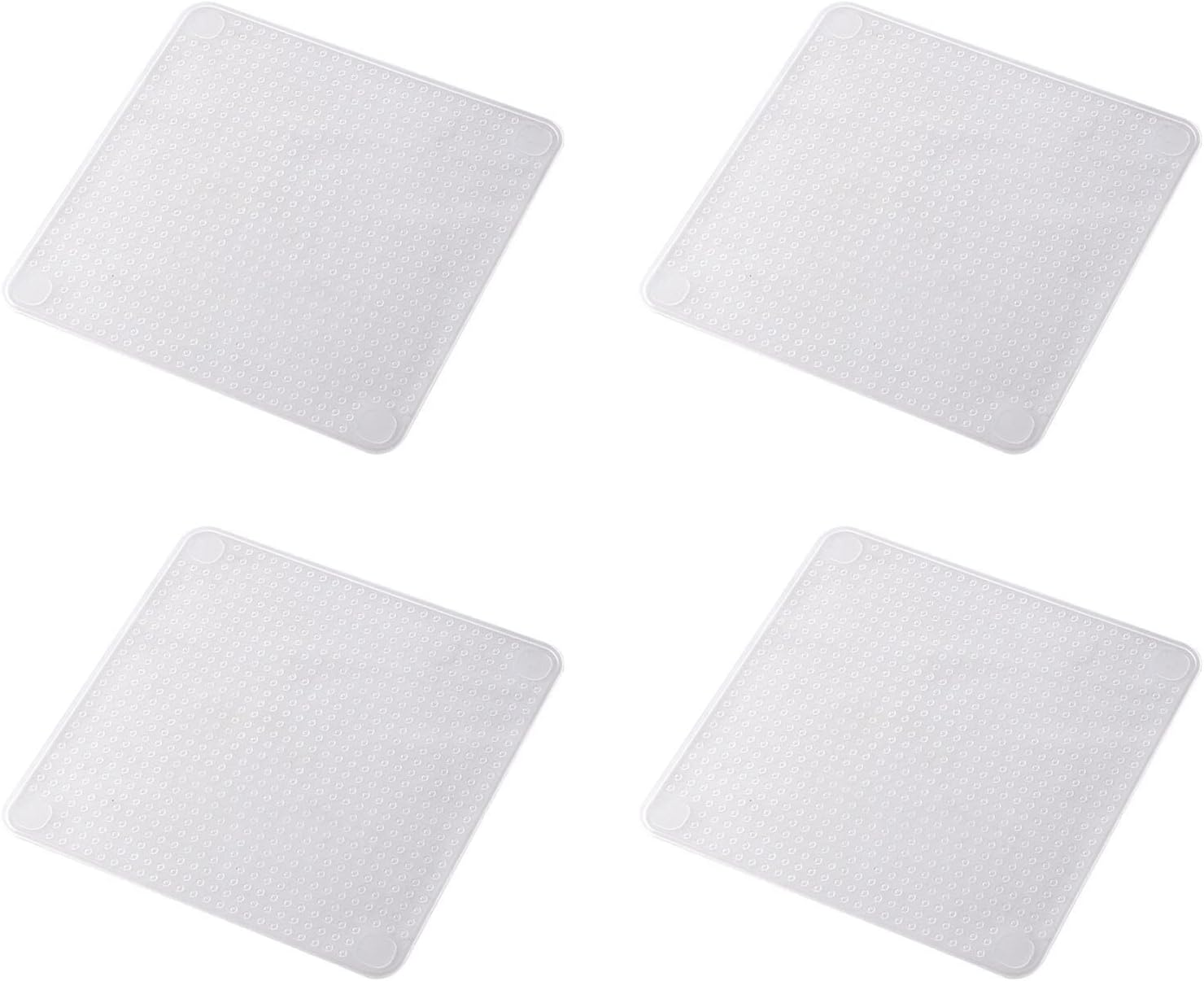 Amazon.com: 4 Pcs Silicone Stretch Lid Reusable Silicone Food Cover ...