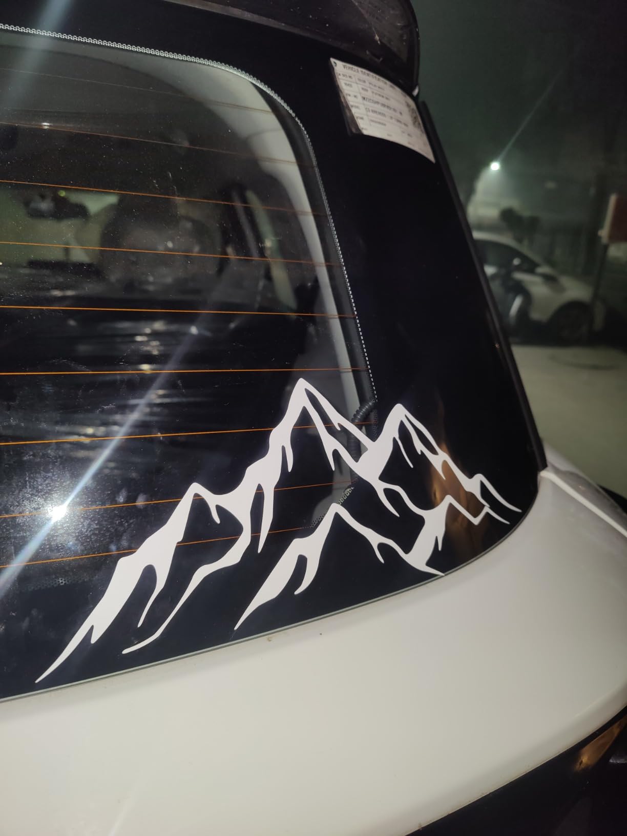 LYOMAN® Mountain Car Decal Vinyl Mountain Car Sticker Exterior for ...