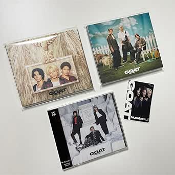 Amazon.co.jp: GOAT Number i 初回限定盤 3形態 特典ステッカー付き : おもちゃ