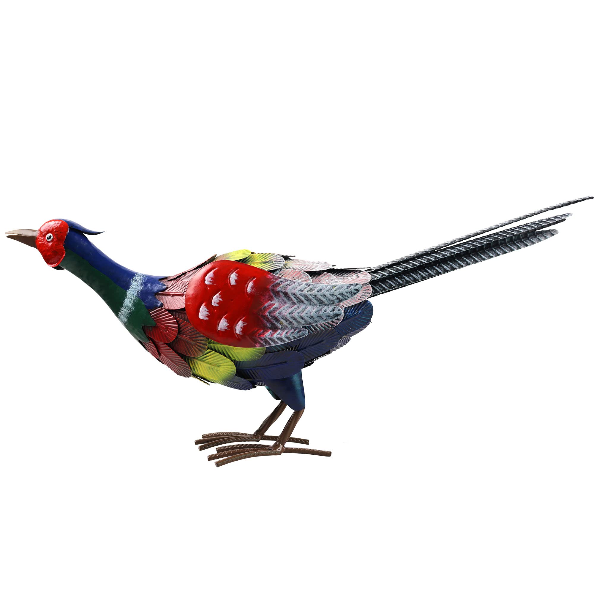Thairwey Indoor Outdoor Garden Statue Metal Bird Decorative Statues of ...