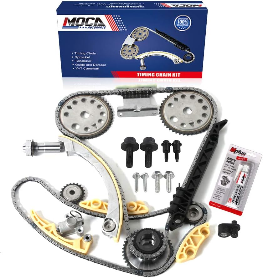 Amazon.com: REVO Timing Chain Kit Replacement for Chevrolet Pontiac ...