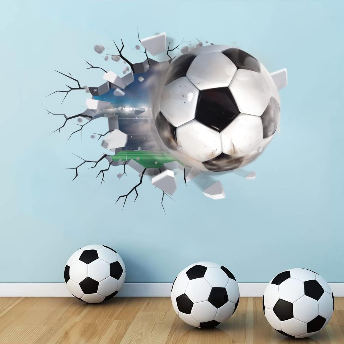 Amazon.com: Soccer Decor Soccer Wall Decor for Boys Room Soccer ...