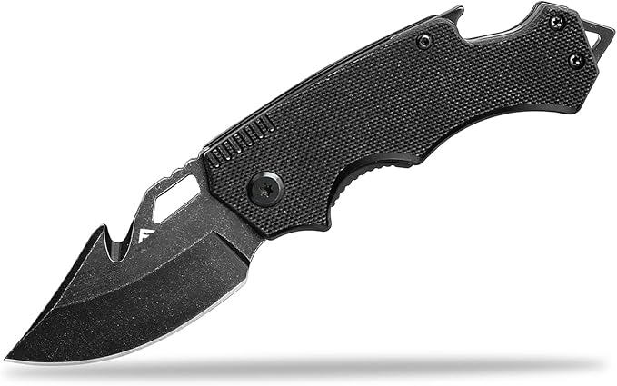 Amazon.com : Flissa Mini Folding Pocket Knife, 2.5-Inch Stainless Steel ...