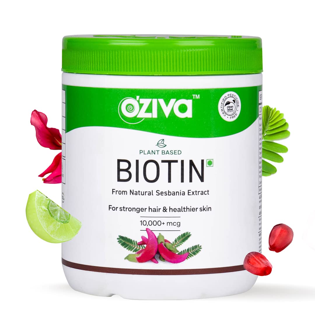 Buy OZiva Based Biotin For Hair Growth 10000Mcg With Amla For Men buy-oziva-based-biotin-for-hair-growth-10000mcg-with-amla-for-men