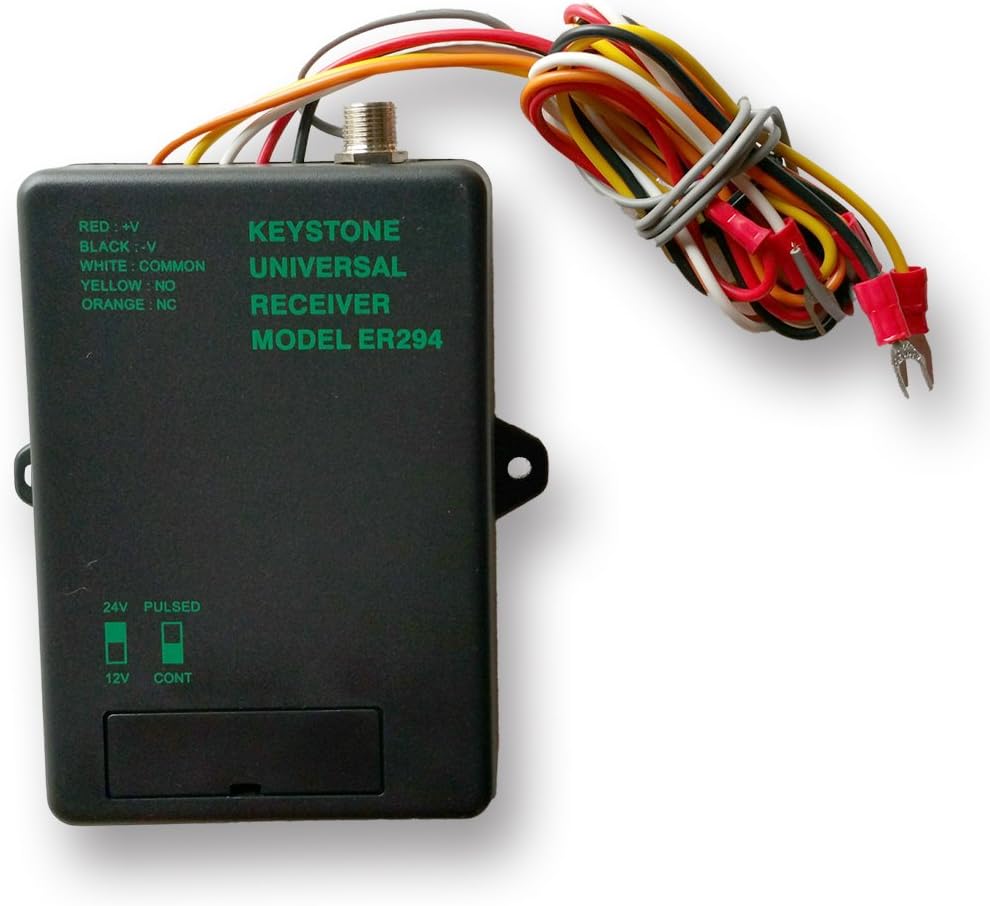 Amazon.com: Long Range 1500Ft Gate Opener Control Receiver & Remote Set ...