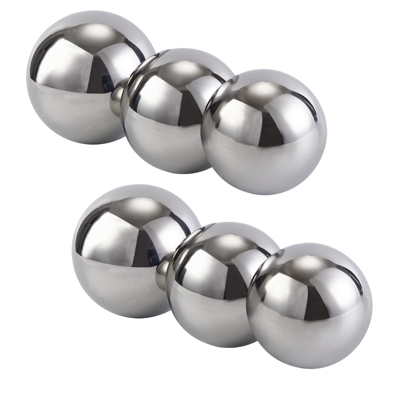 Ornamental Stainless Steel Balls 6 Pieces Of Stainless Steel