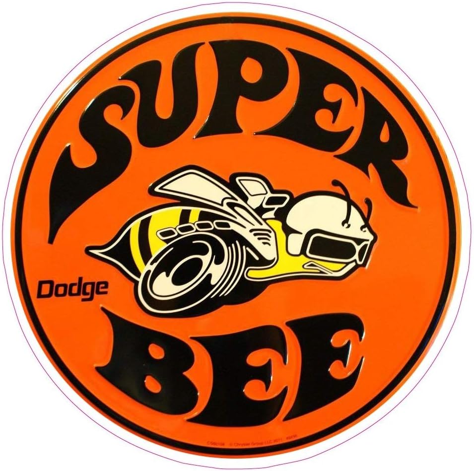 Amazon.com: Super Bee Version 2 Printed 5 Inch Sticker Decal Die Cut ...