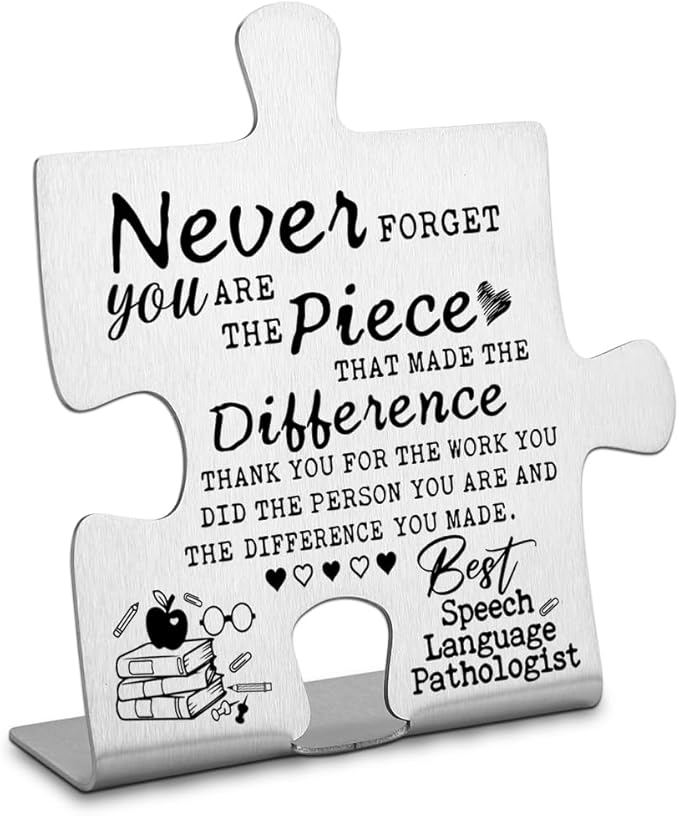 Amazon.com: Speech Language Pathologist Gifts, Thank you Appreciation ...