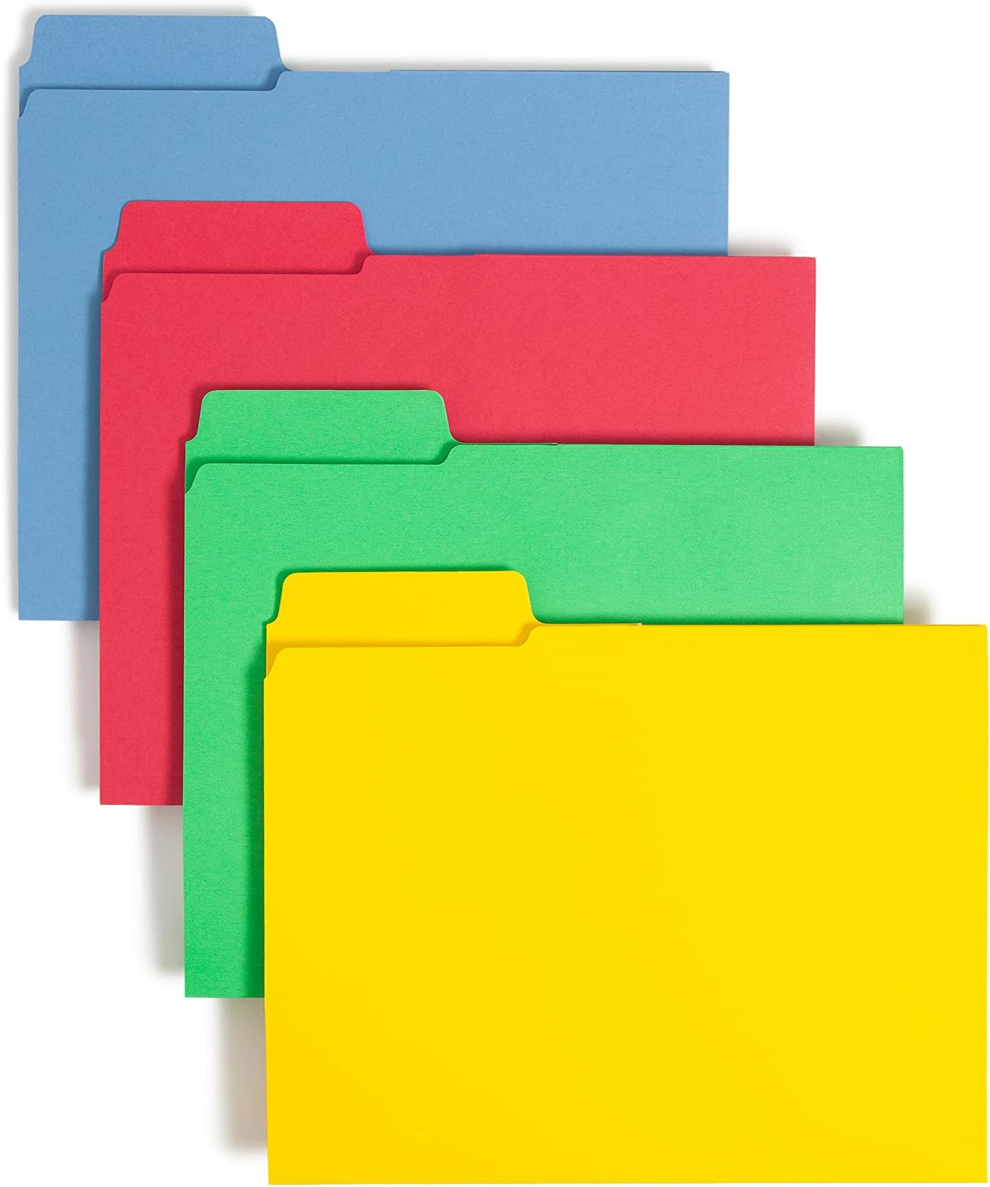 Amazon.com : Smead 3-in-1 SuperTab Section Folder, 1/3-Cut Oversized ...