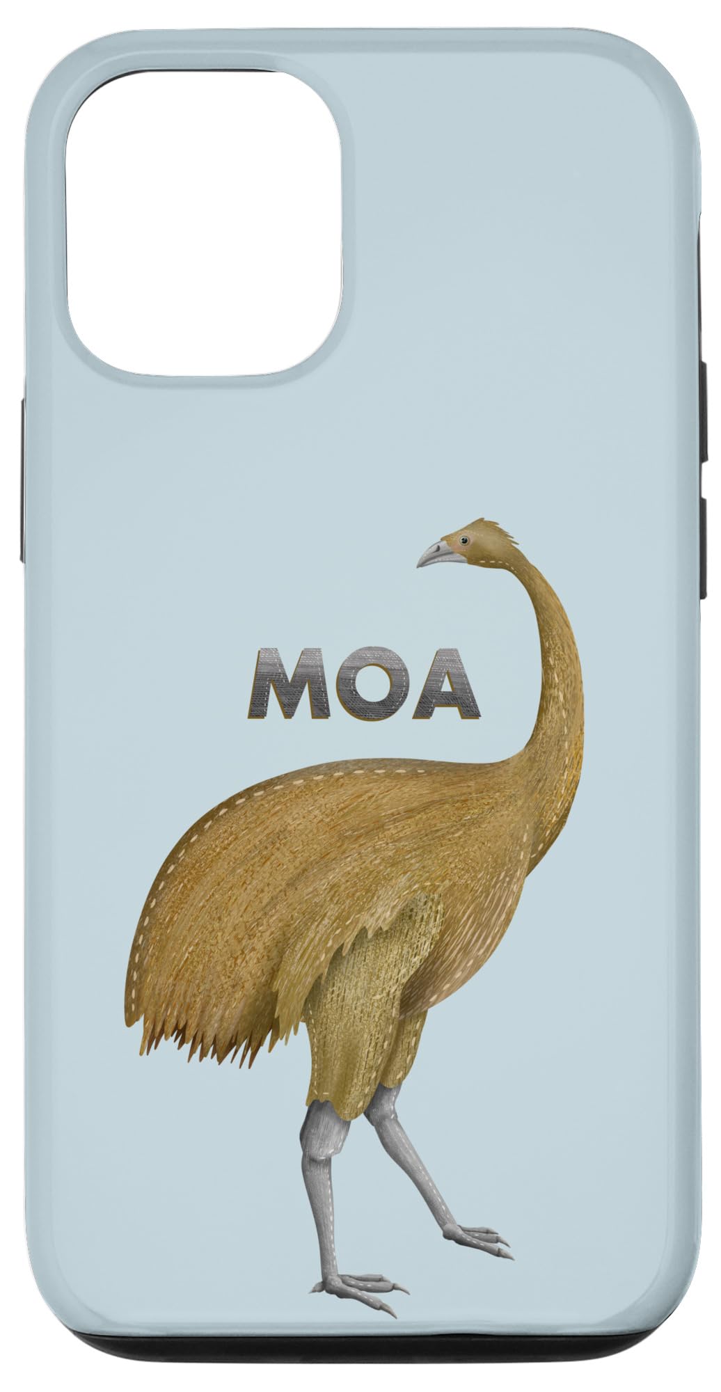 Emu Moa Bird New Zealand 5 Dollars 2018 Giant Moa Extinct Bird Proof