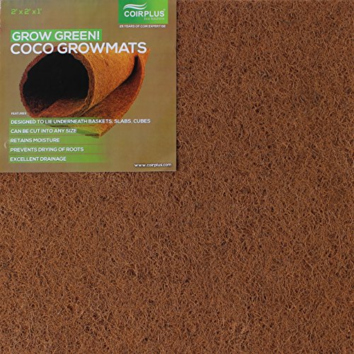 Buy CoirPlus Premium Coco Grow Mat [OMRI Listed]: 8 ft x 4 ft x 1/4 in ...