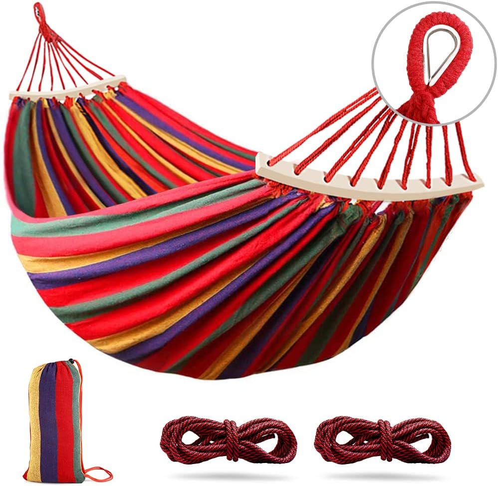 Amazon.com: Outerman Camping Portable Hammocks (Max 550lb) Upgraded ...