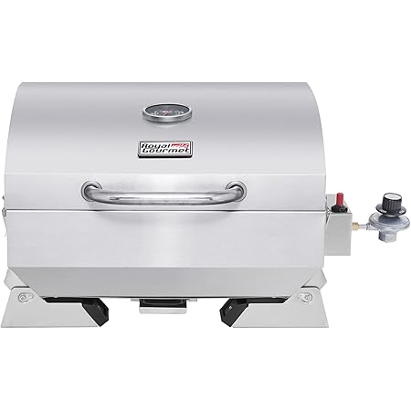 Amazon.com: Masterbuilt MB20030819 Portable Propane Grill, Stainless ...