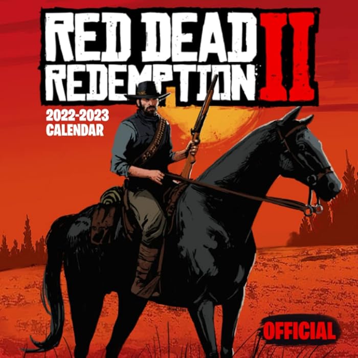 Buy Red Dead Redemption II: OFFICIAL 2022 Calendar - Video Game ...
