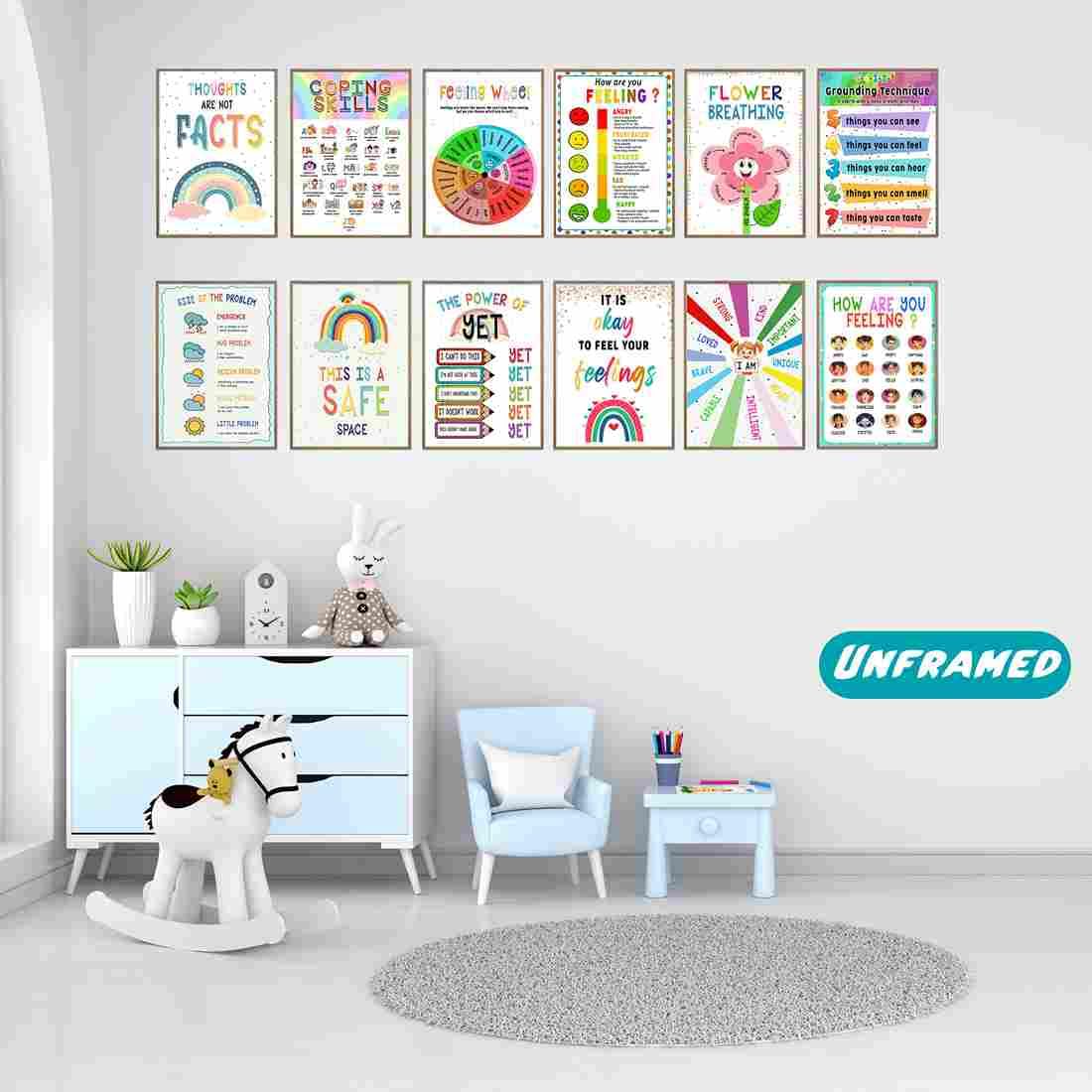 Snapklik.com : 16pcs Calming Corner Classroom Posters 11x17 - Learning ...
