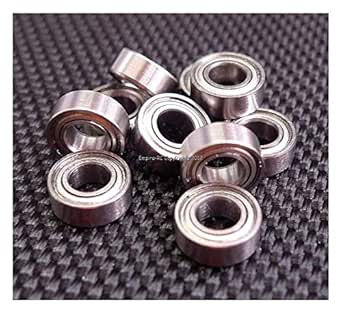 (10 PCS) MR84ZZ (4x8x3 mm) Metal Shielded Ball Bearing Bearings MR84z ...