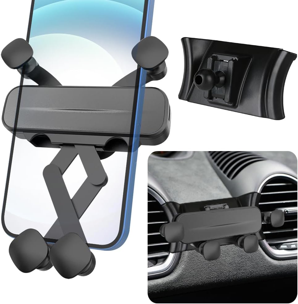 Amazon.com: LUNQIN Car Phone Holder Mount for 2017 2018 2019 2020 2021 ...