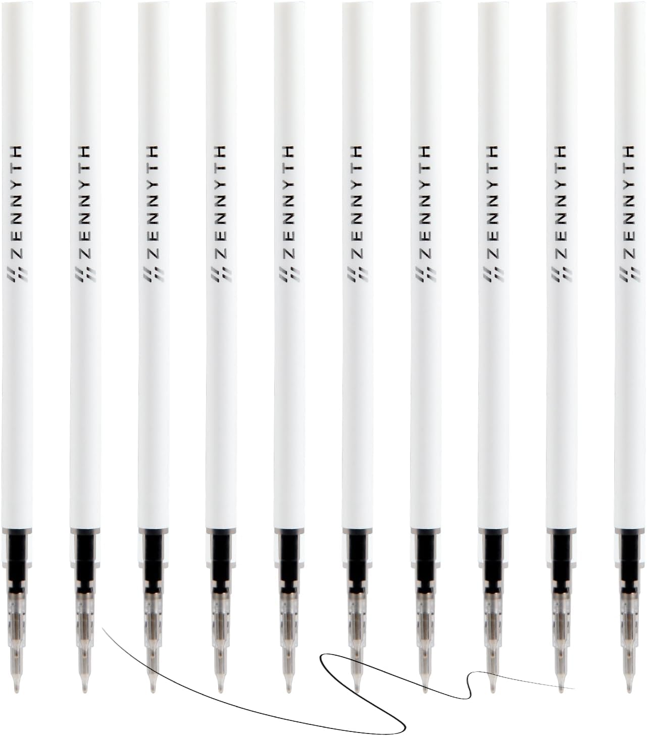 Amazon.com : TUL® Gel Pen Refills, Medium Point, 0.7 mm, Black Ink ...