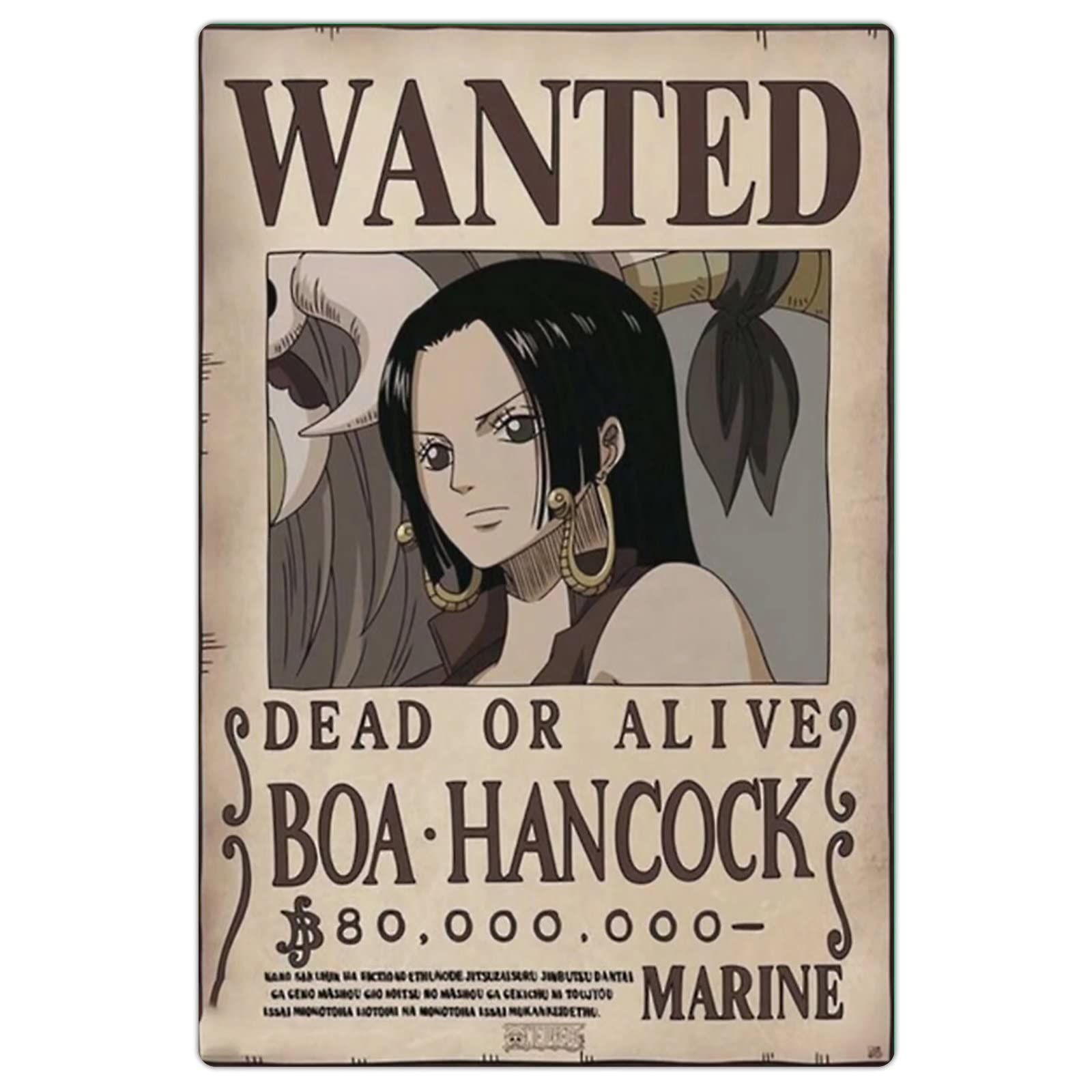 Hancock One Piece Wanted