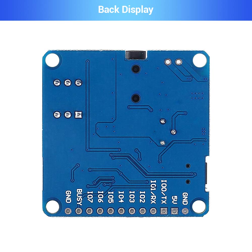 Voice Playback Module Music Player Voice Prompts Voice Broadcast Device Mp3