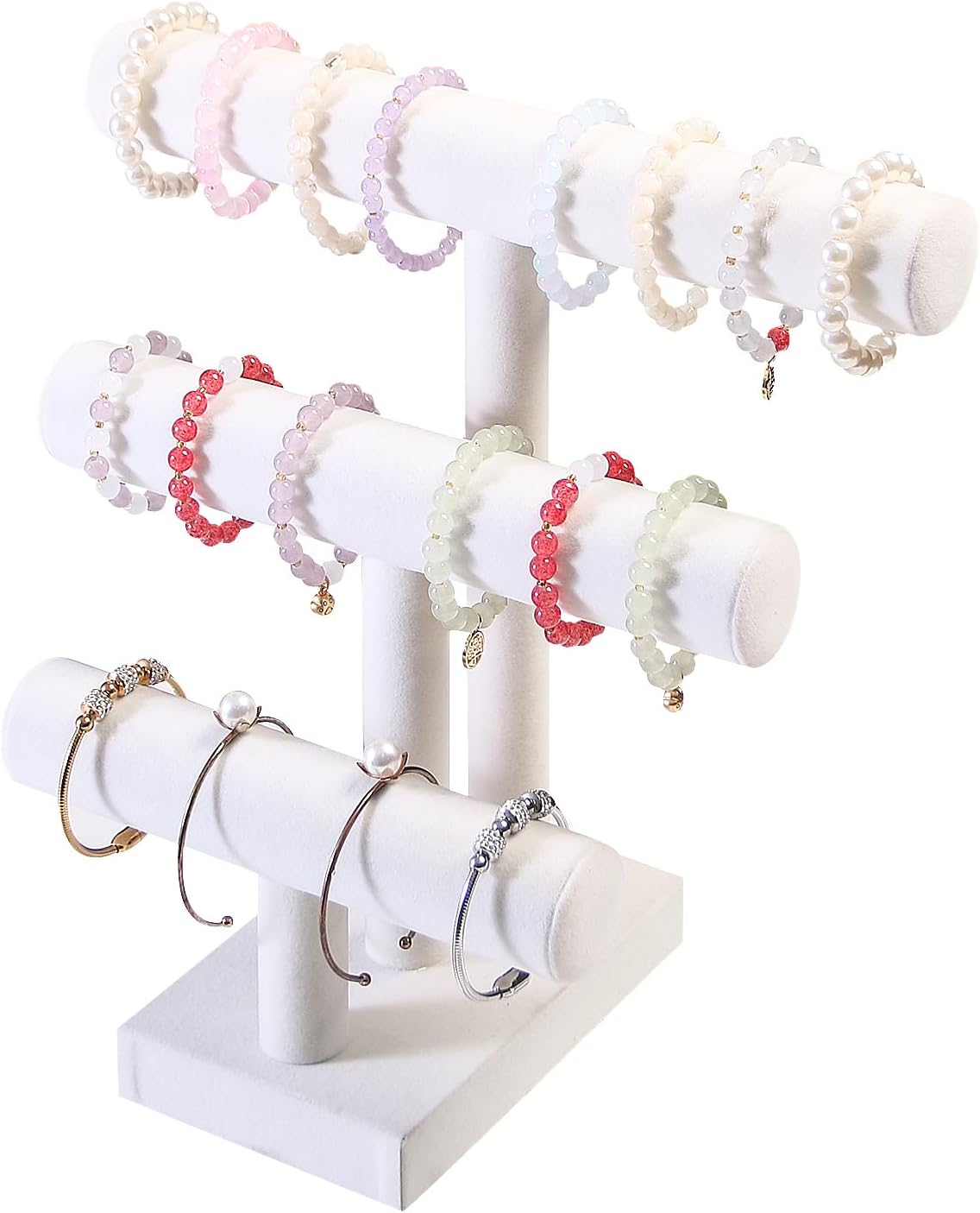 Amazon.com: Pengup 3 Tier Bracelet Holder,Bracelet Display Stand with ...