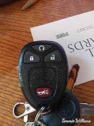Amazon.com: Key Fob Keyless Entry Remote with Ignition Key fits Chevy ...