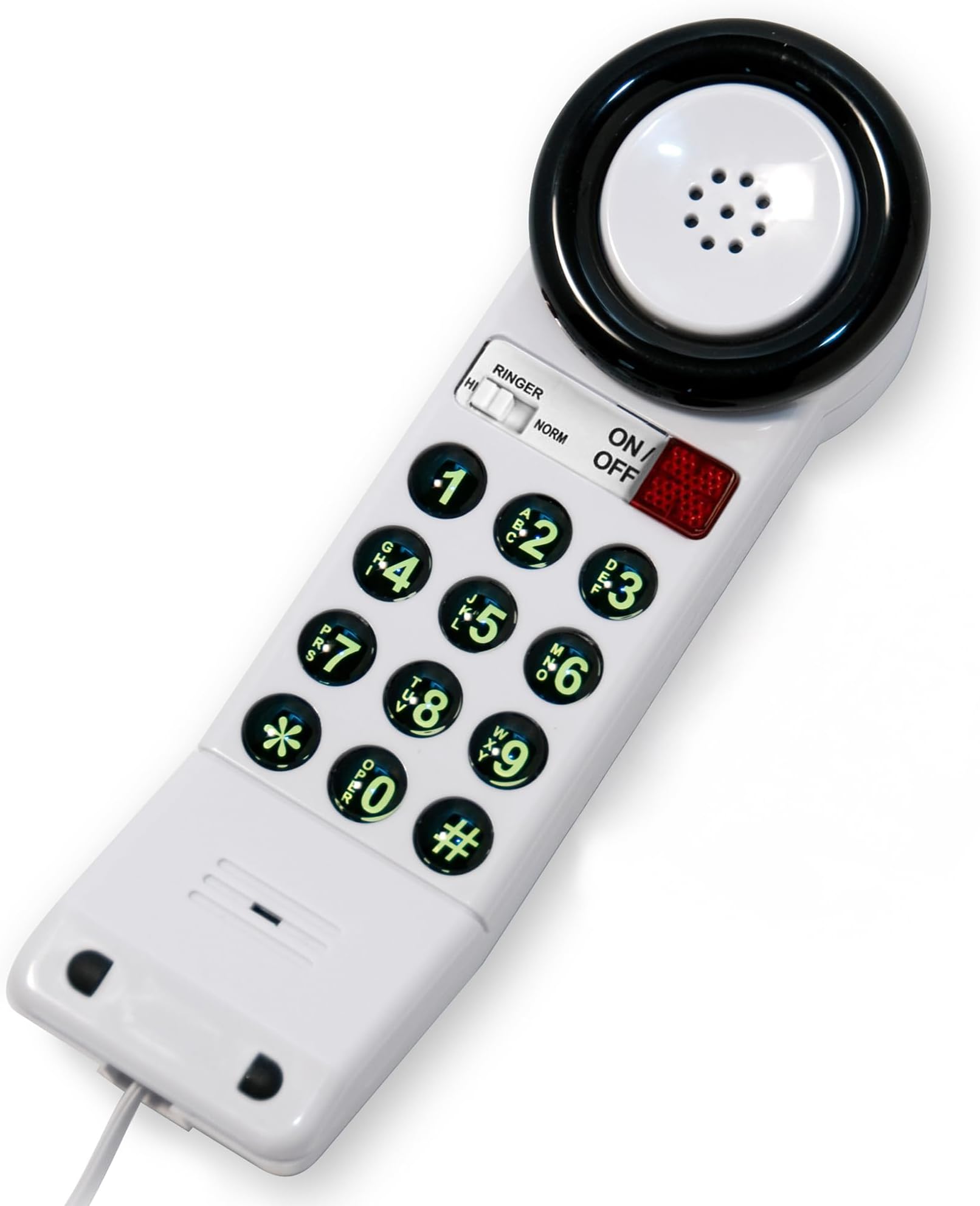 Med-Pat XL88Q - Easy to Use One-Piece Telephone with Ring/in-Use Light ...
