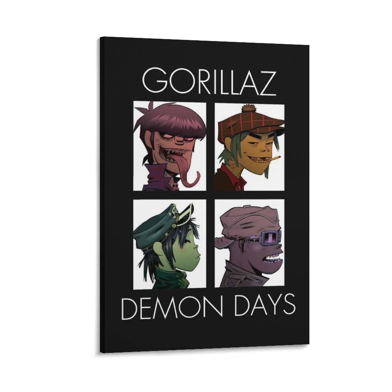 Gorillaz Demon Days Wallpapers Gorillaz Demon Days Albümü Siyah