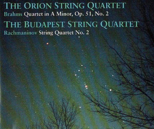 Johannes Brahms, Sergei Rachmaninov, Orion String Quartet, Budapest ...